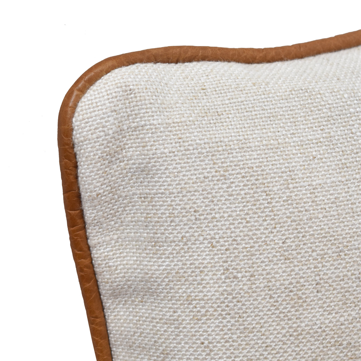 Colombia Brown Leather & Linen Rectangle Cushion – Alliance Furniture