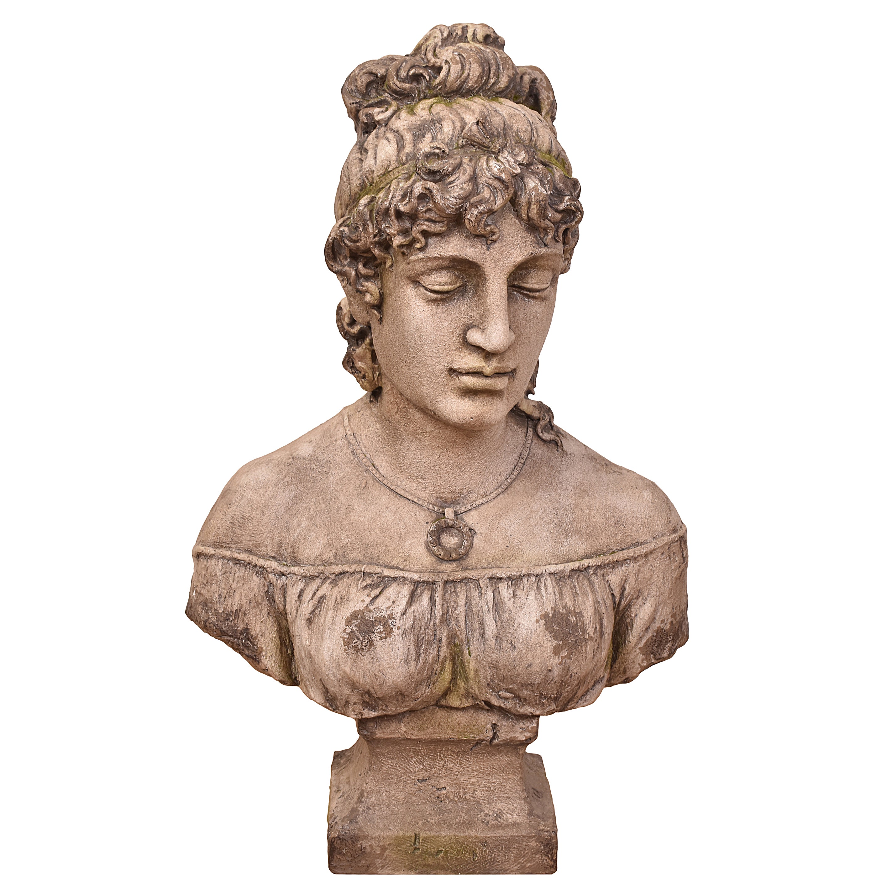 Vintage Female Bust Statue - Alliance Furniture