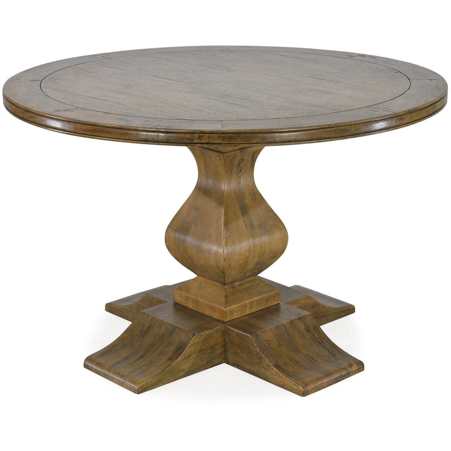Bosquet Round 120 Dining Table with Pedestal Base - Alliance Furniture